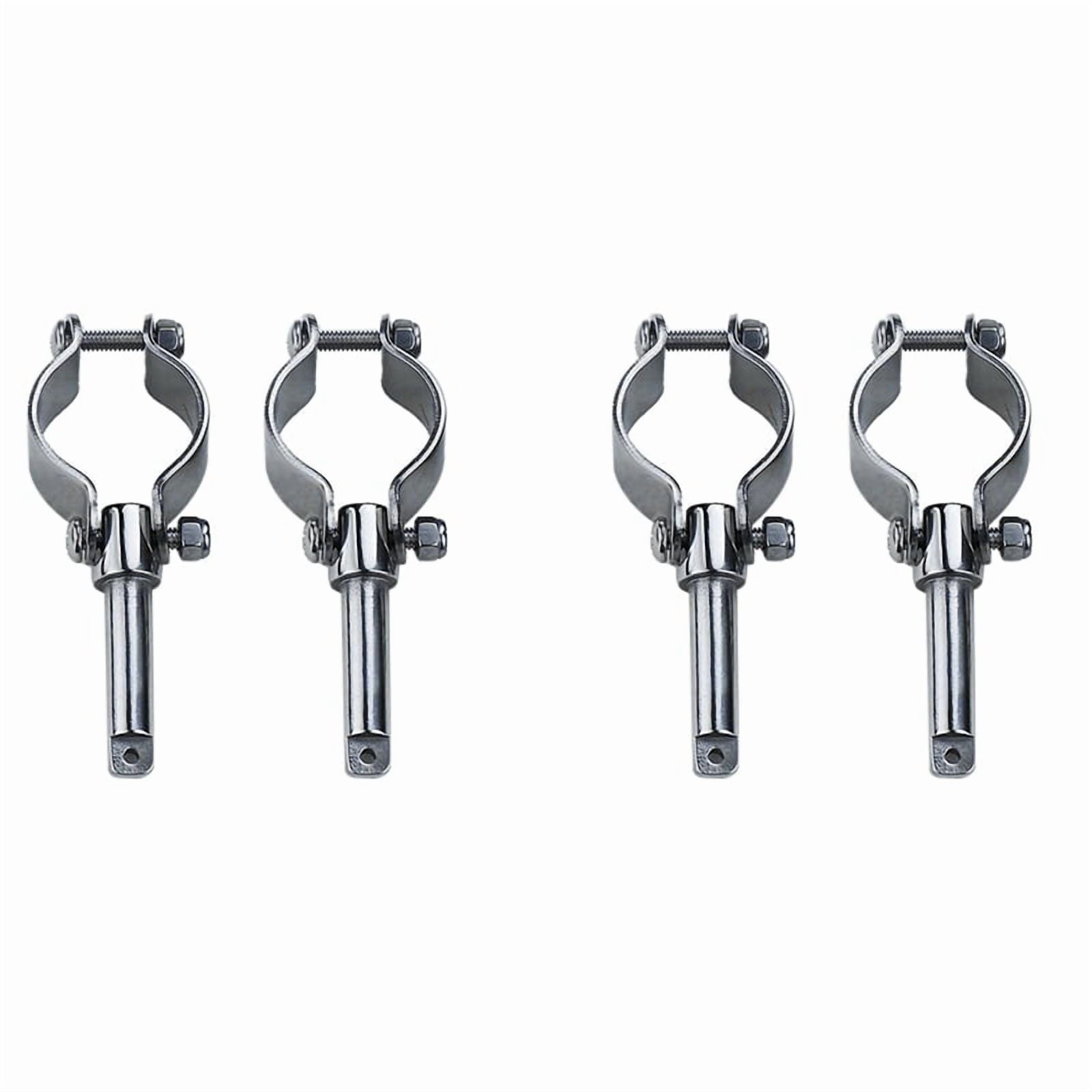 Boat Stainless Steel Row Lock Side Mount Line Oar Lock Socket Marine Yacht (4 Pack) - Walmart.com