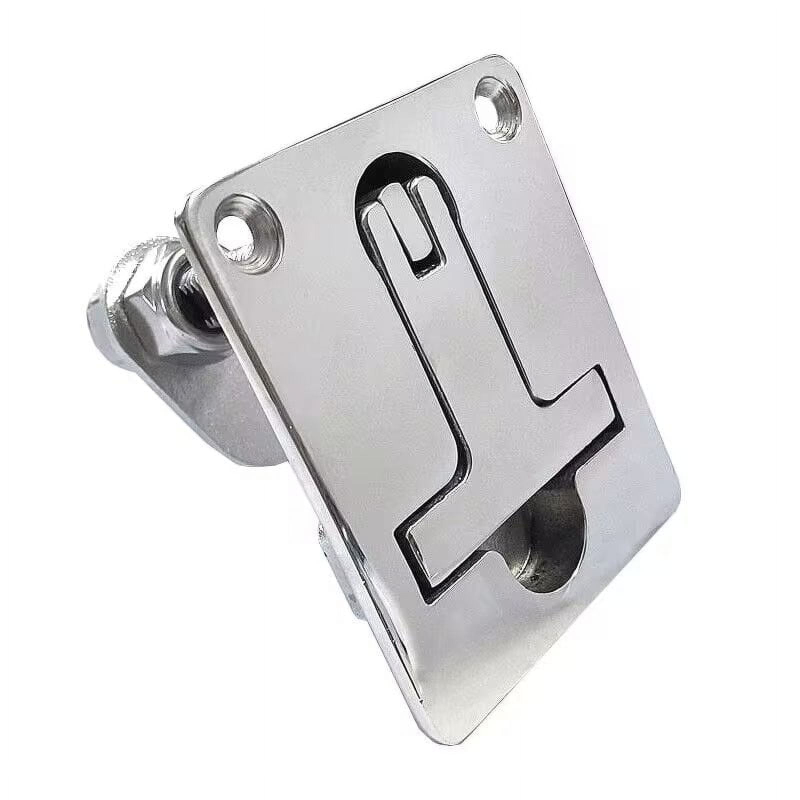 Boat Stainless Steel Square Handle Latch Hatch Flush Pull Deck Lock ...