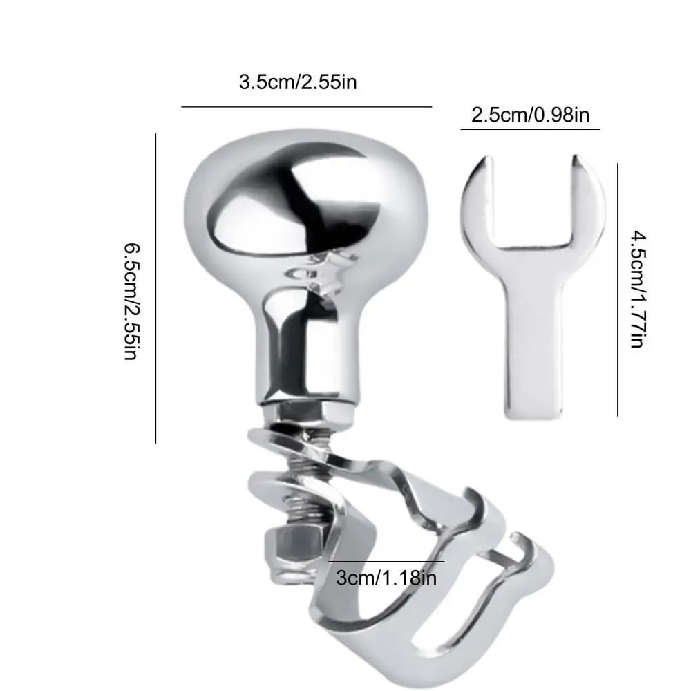 Boat Steering Wheel Ball 316 Stainless Steel Grip Knob Turning Helper ...