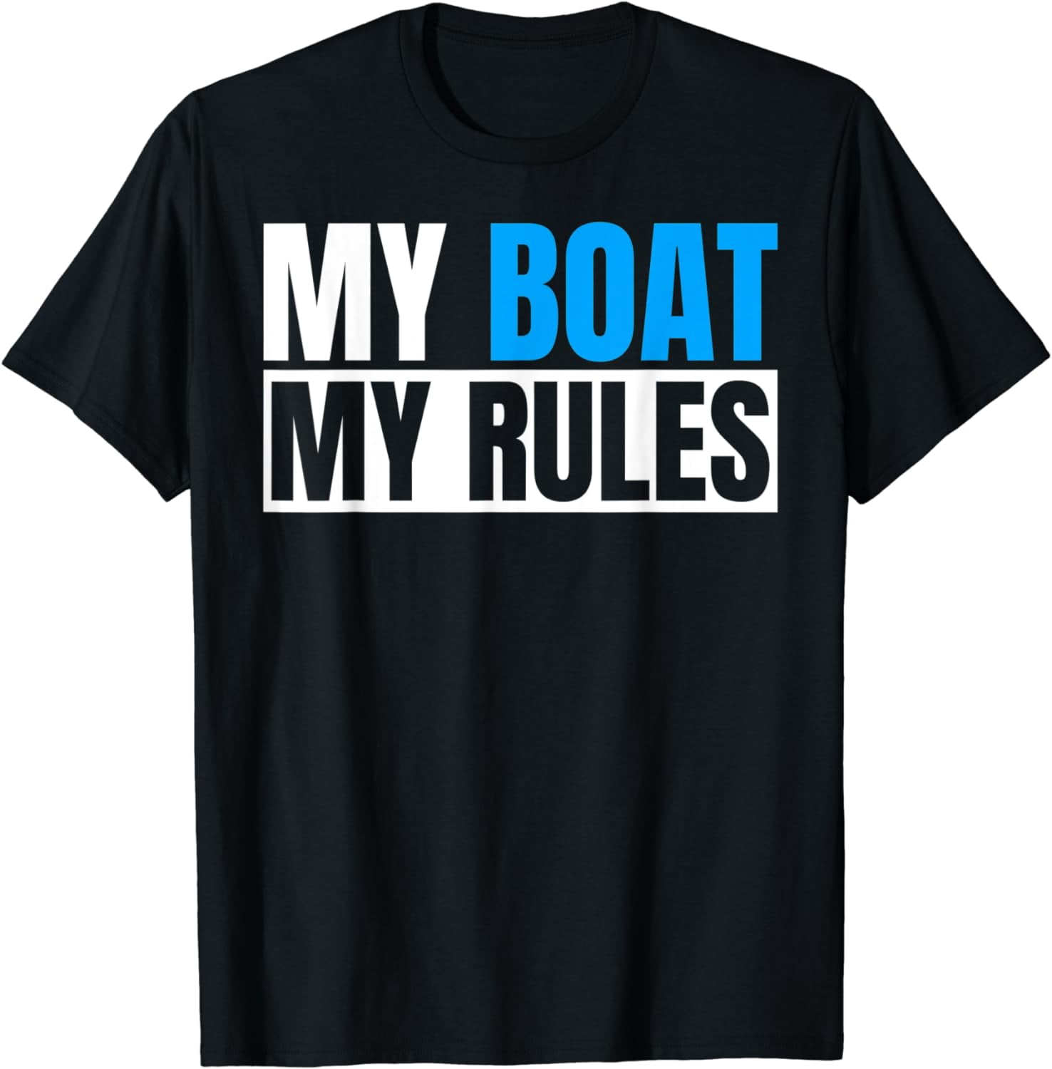 Boat Stuff Captain funny pontoon boating lake ship T-Shirt - Walmart.com