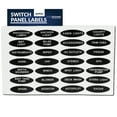 Boat Switch Panel Labels, Marine Boat Dash Board Instruments Decal ...