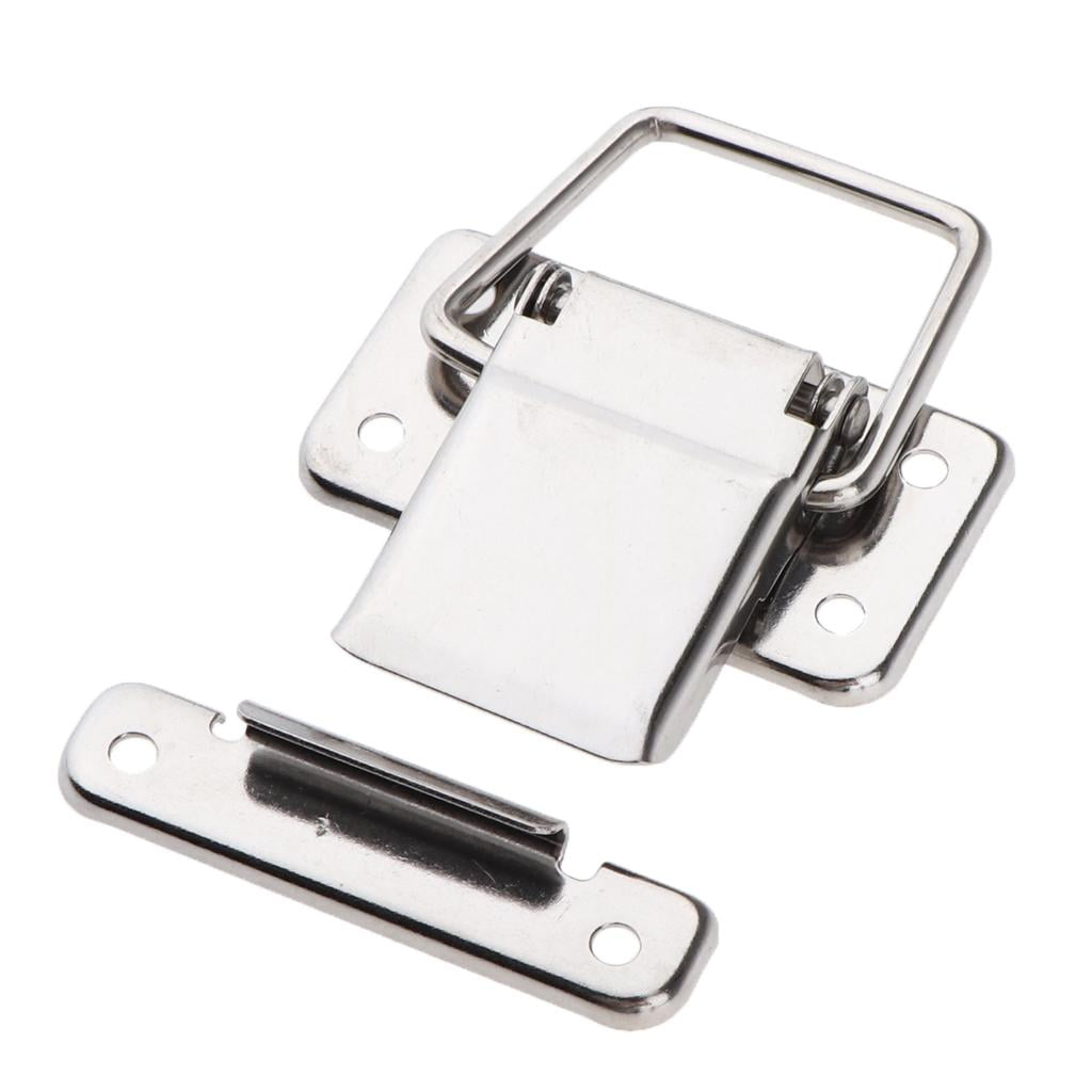 Boat Swivel Eye Locking Hasp Latch Hardware Stainless Steel Flat ...