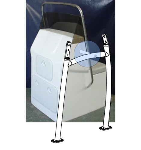 Boat T-Top Console Standoff Braces, Aluminum - Walmart.com