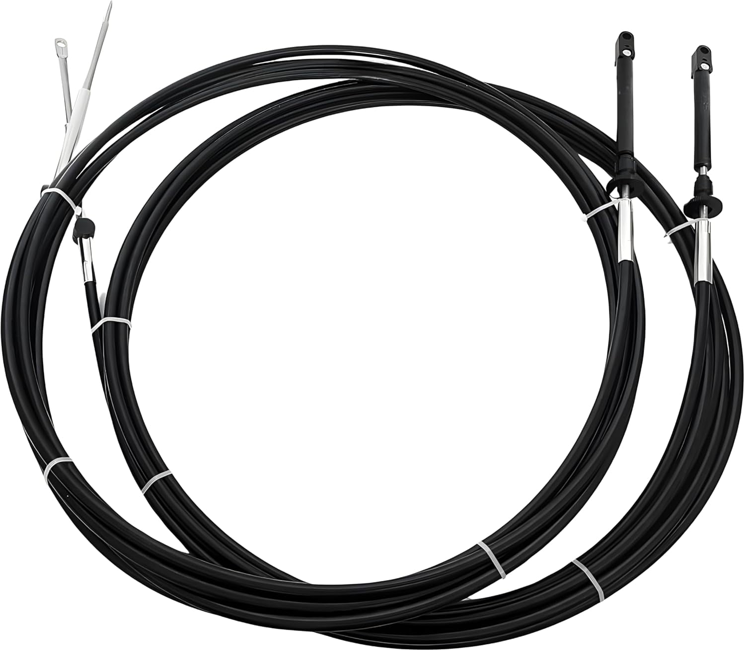 Boat Throttle and Shift Control Cables 11FT Fits Evinrude Throttle and ...