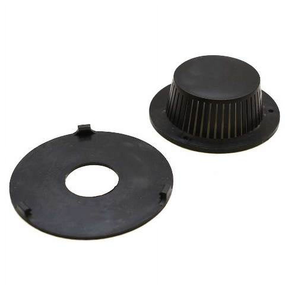 Boat Thru Hull Filter | Livewell Aerator Pump 2 Inch Black - Walmart.com