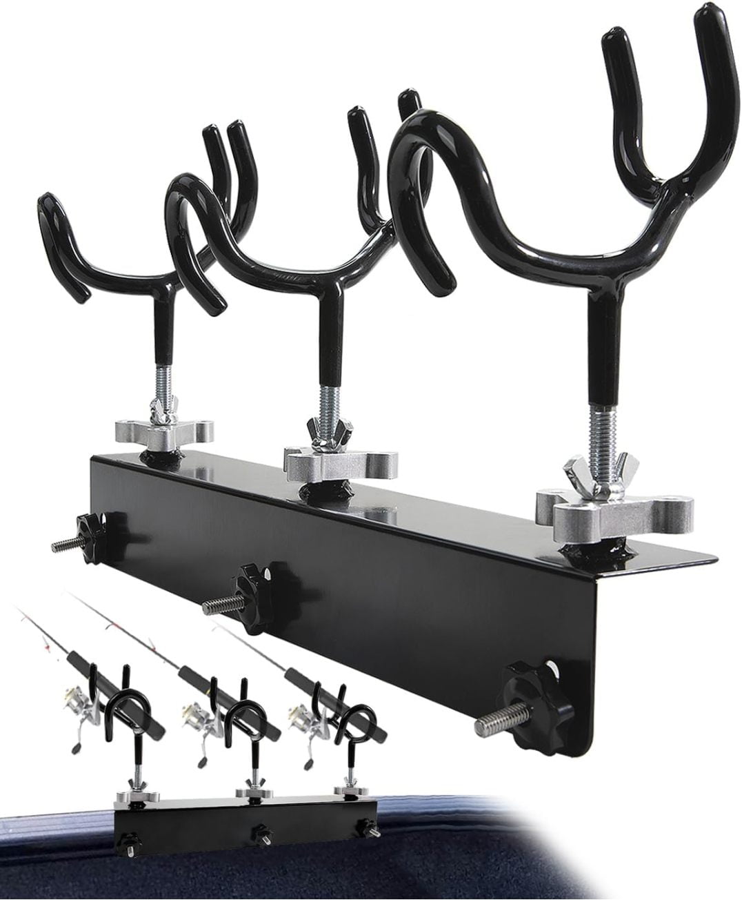 Boat Track System Rod Holder with Power Lock and Track Adapter ...