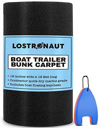 Boat Trailer Bunk Carpet - 12 Inches x 12 feet Roll - Contractor Grade ...