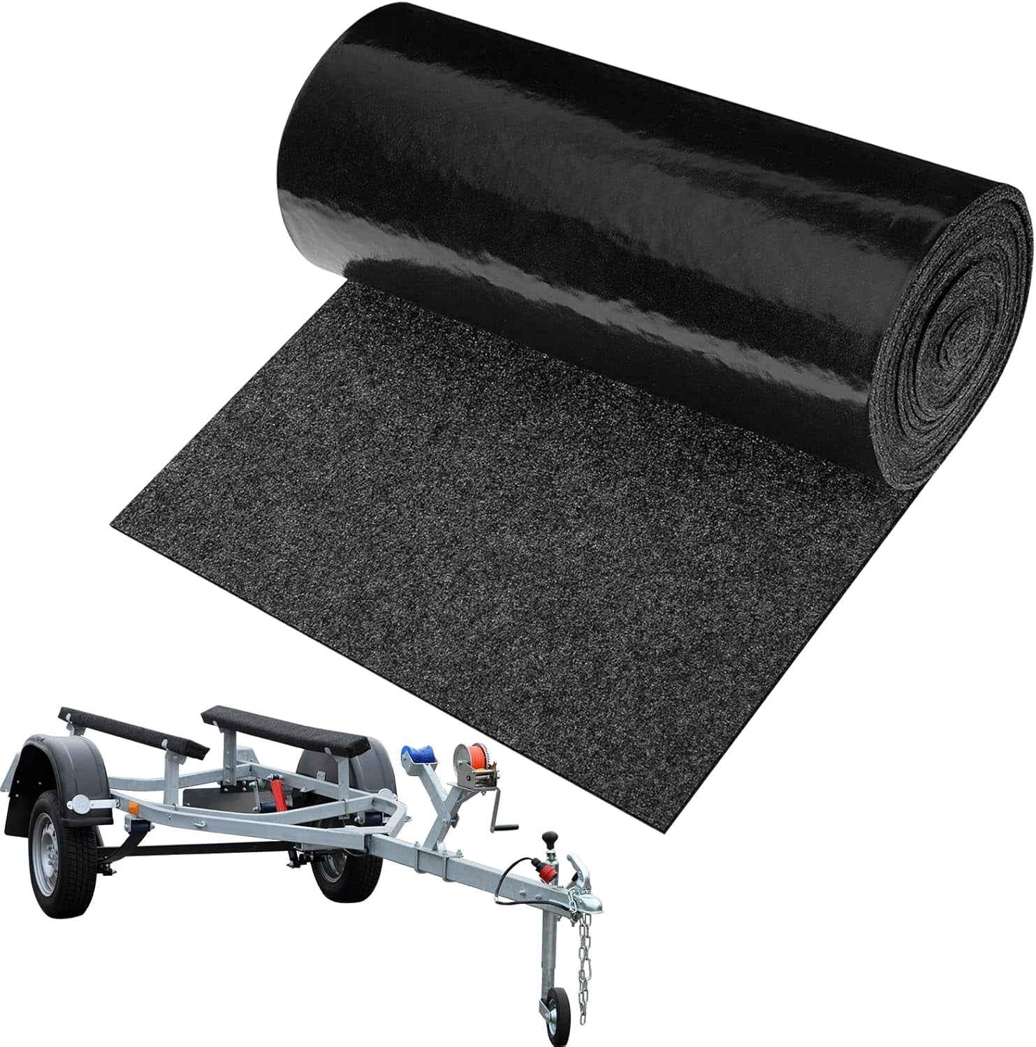 Boat Trailer Bunk Carpet - 8Inch X 13Ft 3MM Thick Marine Trailer Carpet ...