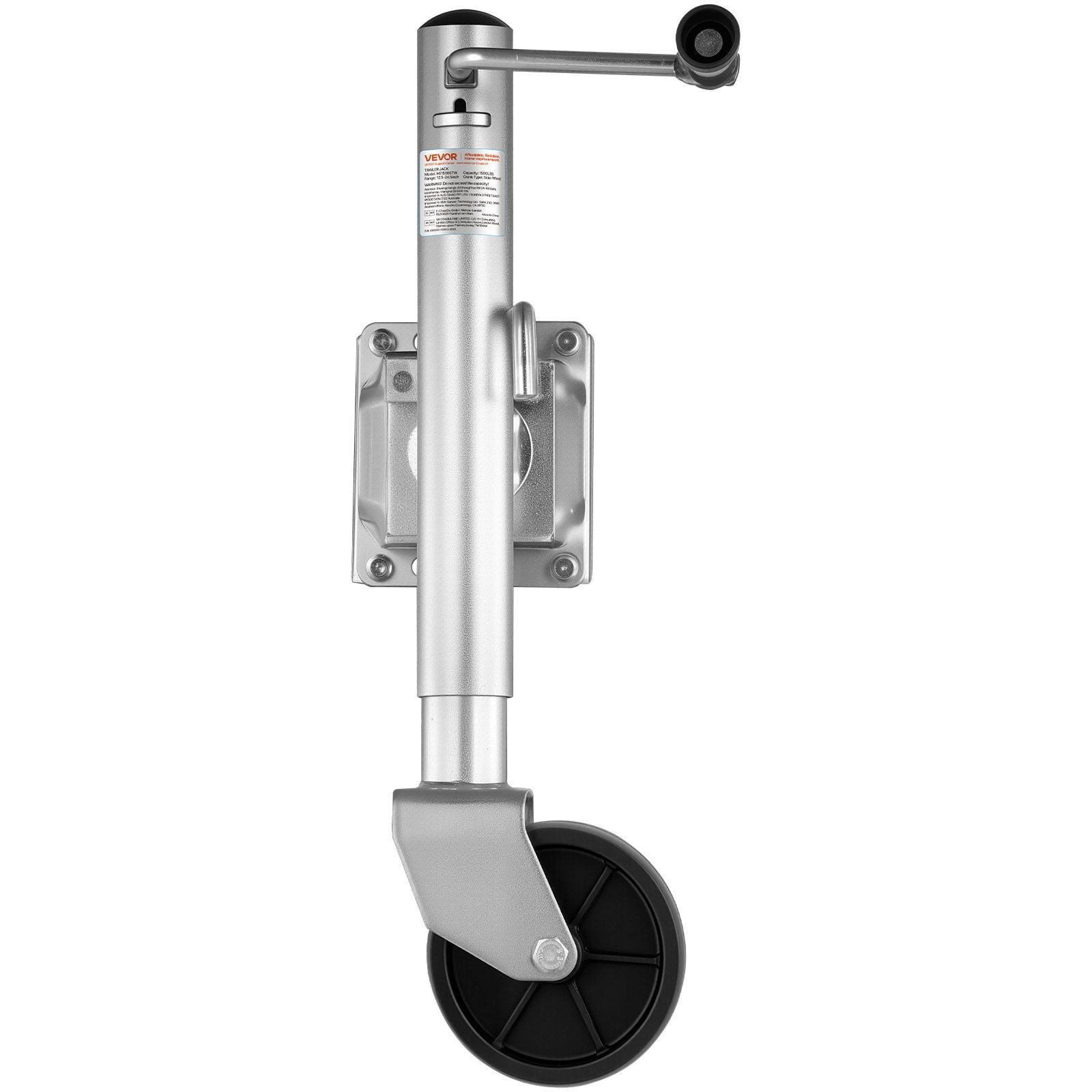 Heavy-Duty Swivel Trailer Tongue Jack, 1500 lb Load Capacity, Fits Most ...