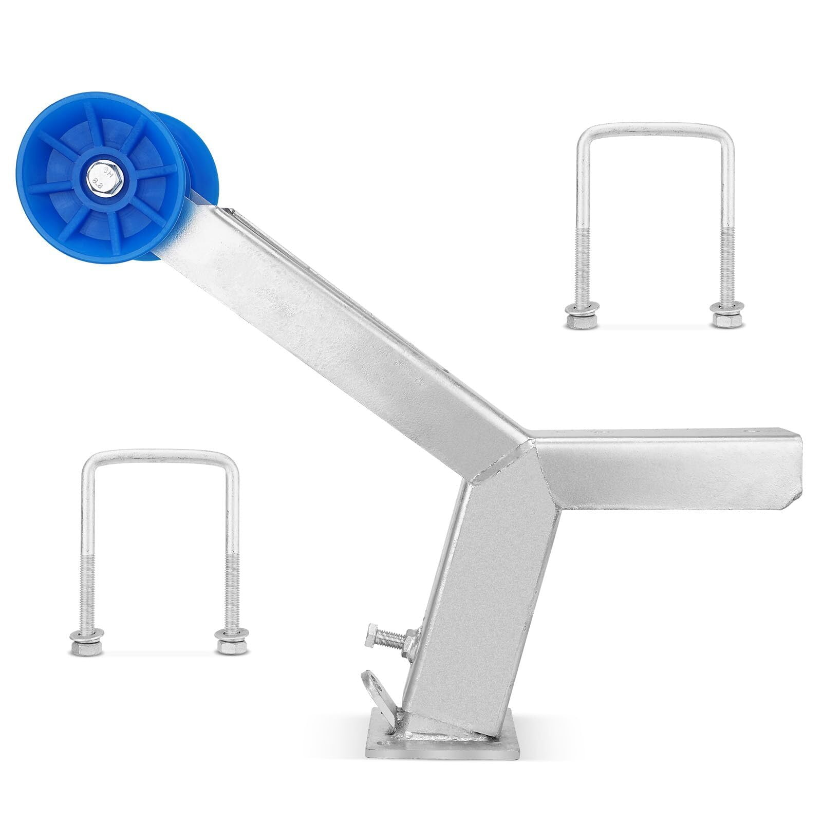 Boat Trailer Winch Stand with Roller,Fits3"x4"Frames,Multiple Height ...