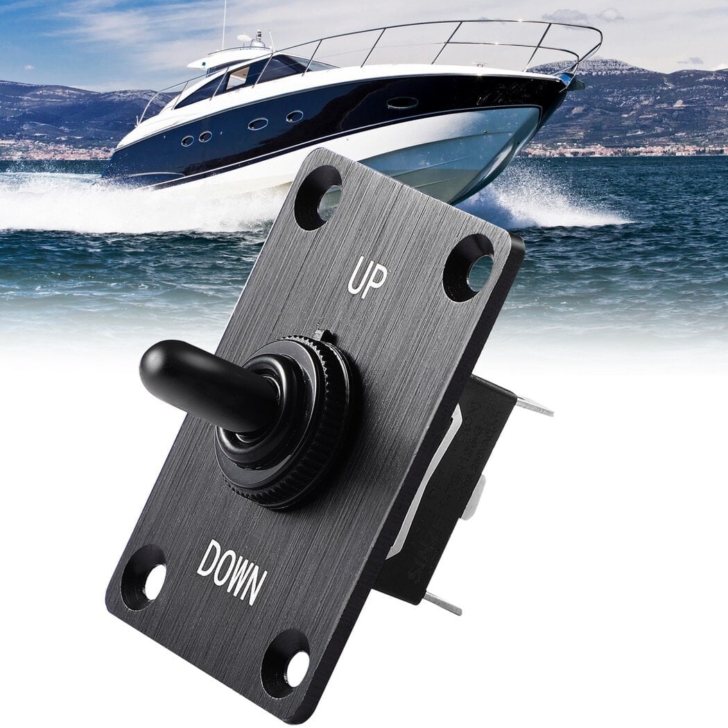 12V 15A Trim Switch, 3-Way Marine Up Down Toggle, Rocker Switch Panel ...