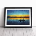 Boat Under The Sunset Vol.1 Wall Art Print Poster Art Home Decor ...
