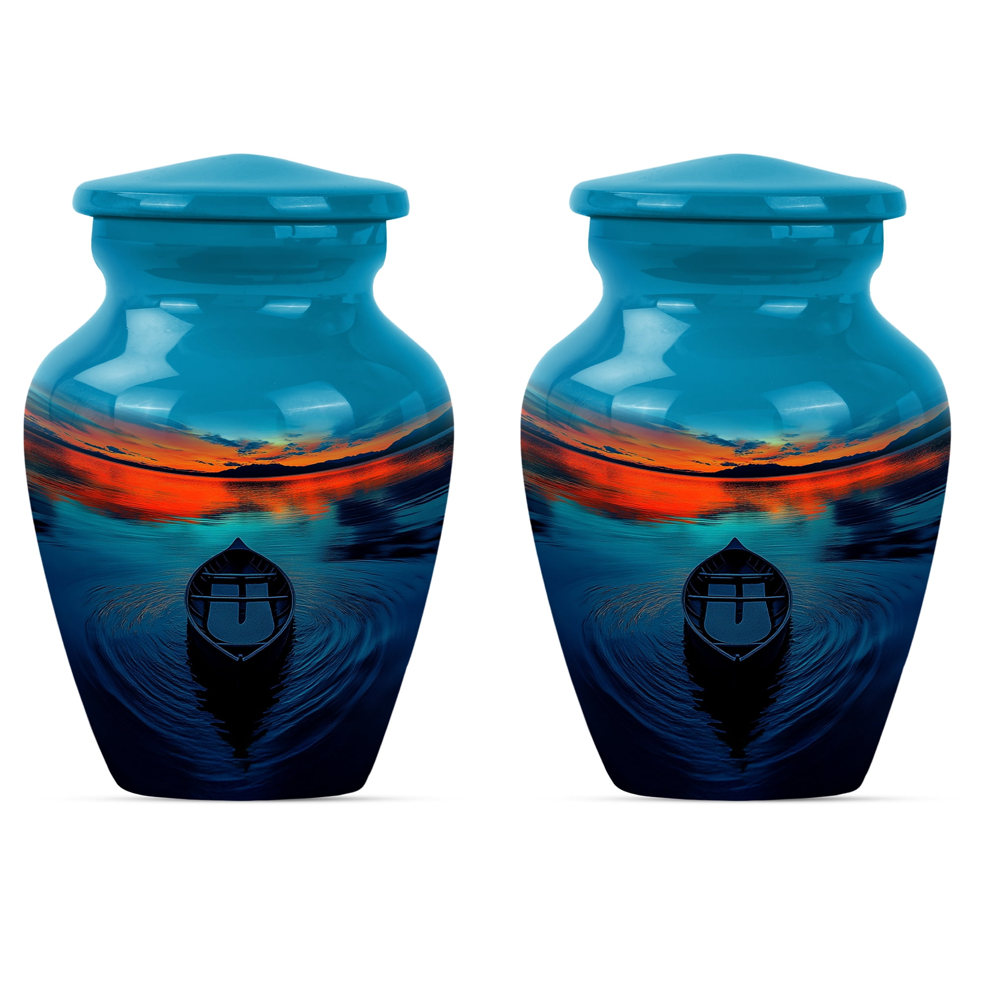 Boat Urn, Burial Urns Adult Female, Small Urns for Human Ashes Keepsake ...