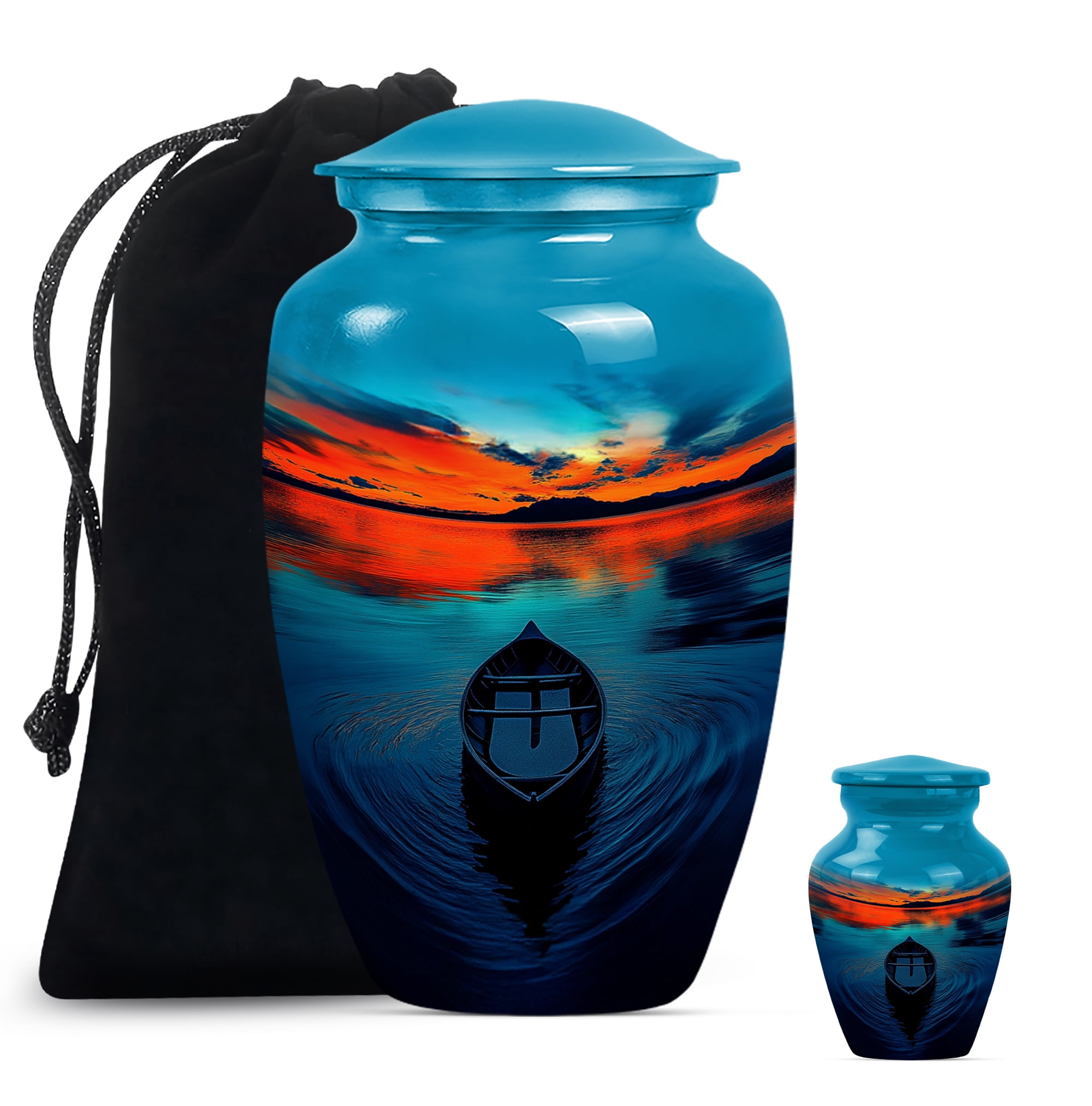 Boat Urn, Cremation Urns for Human Ashes, Large Urns for Human Ashes ...