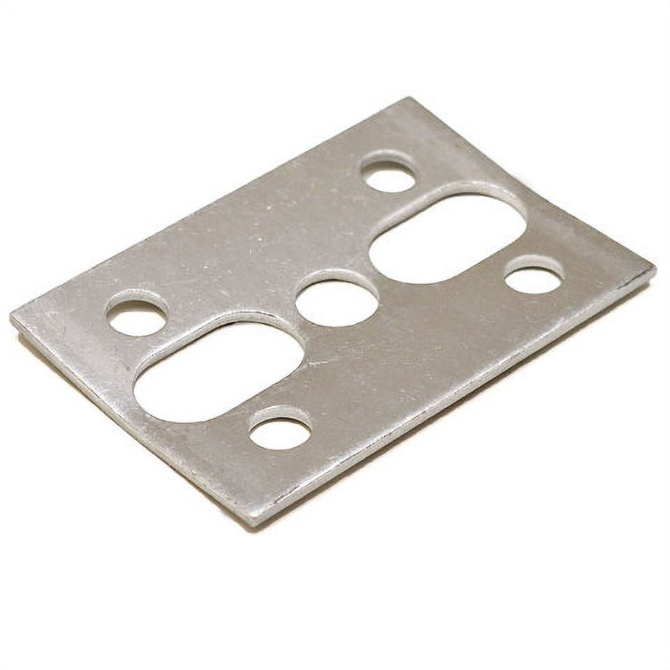 Boat Wakeboard Tower Spacer | 4 3/8 x 3 Inch Silver 10 Gauge Aluminum ...