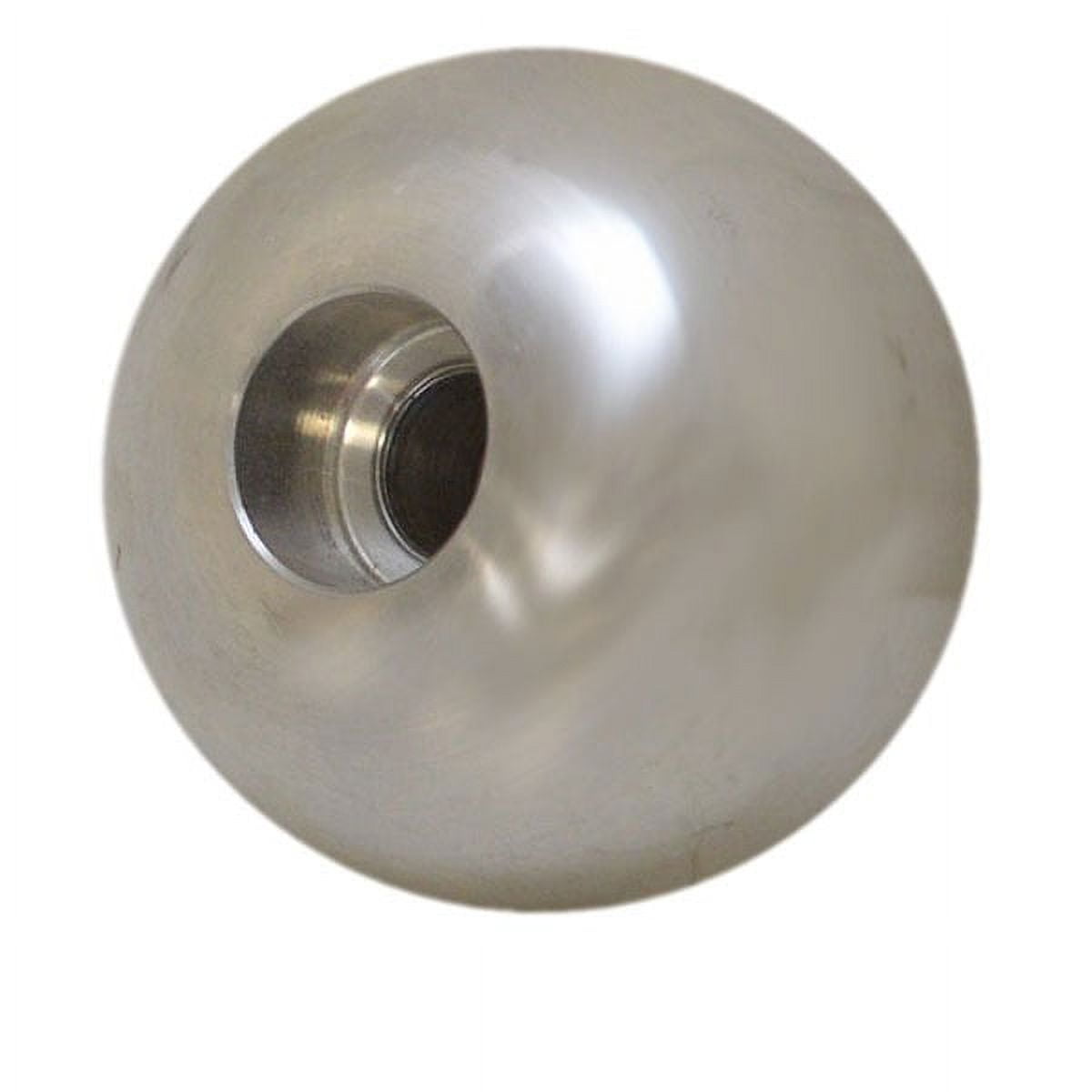 Boat Wakeboard Tower Top Cap | 2 1/2 Inch Silver Aluminum - Walmart.com