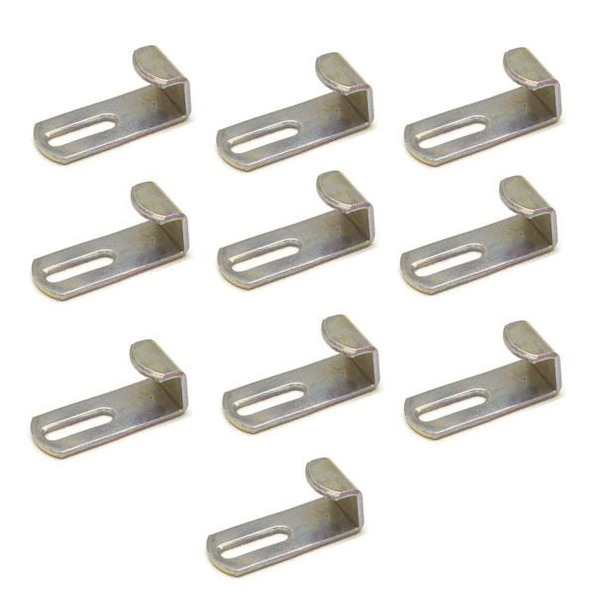 Boat Wall Mount Hook Hangers | 1/2 x 1 1/4 Inch Stainless (Set of 10 ...
