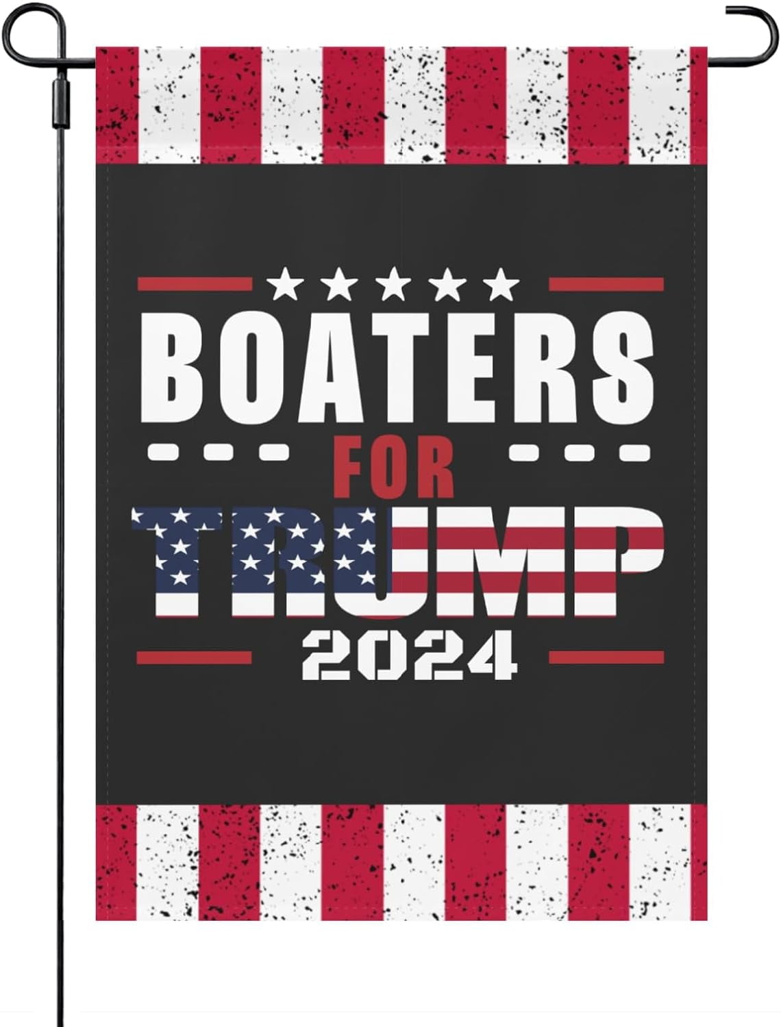 Boaters For Trump 2024 Garden Flags Double Sided Humorous Yard Flags ...