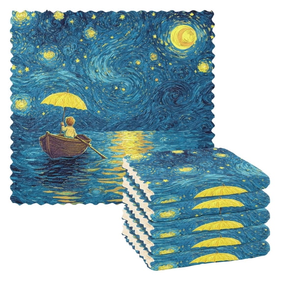 Boating Kitchen Cloth Dish Towels for Drying Washing Absorbent Dish ...
