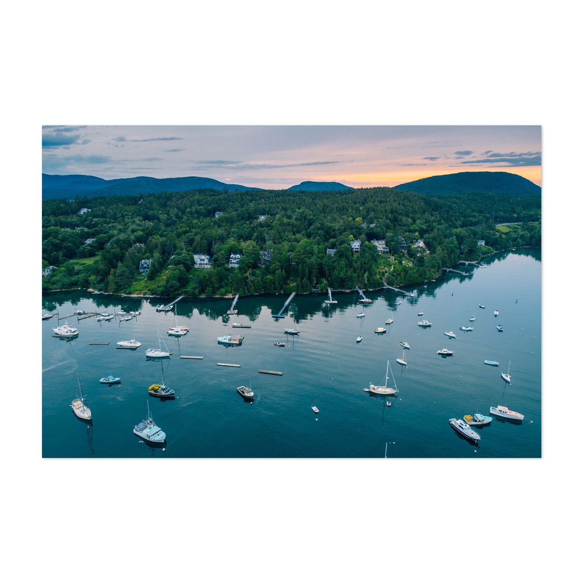 Boating Northeast Harbor 02 - Maine Photography Harbor Boat Nature ...