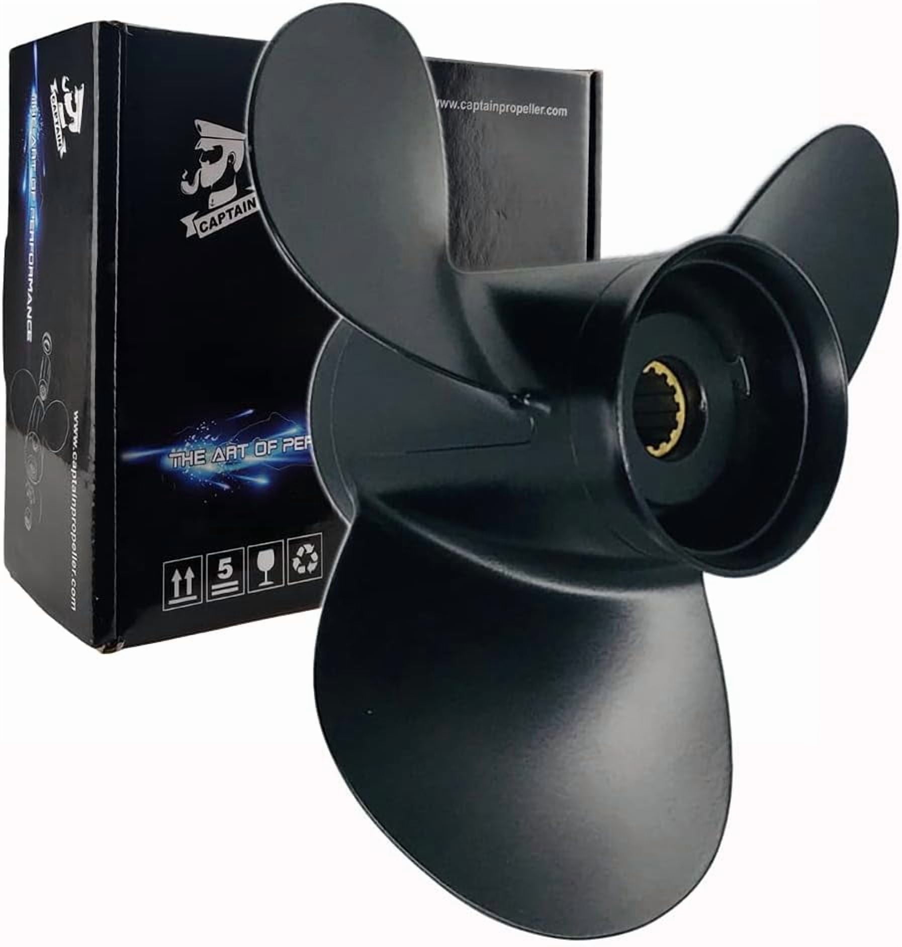 Boatman 11.6x12 Aluminum Outboard Boat Propeller fit Johnson Evinrude ...