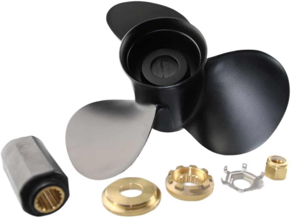 Boatman Aluminum Outboard Boat Propeller fit Mercury/Mercruiser Engines ...