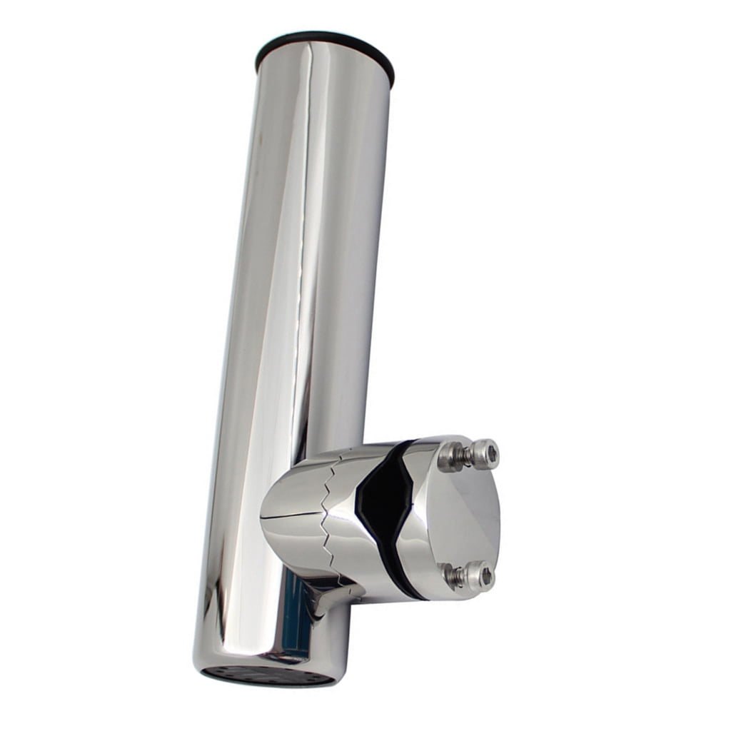 Boats Fishing Rod Holder Clamps Stainless Adjusted Rail Fishing Rod ...