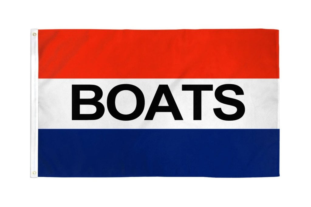 Boats Flag 3x5ft Poly - Walmart.com