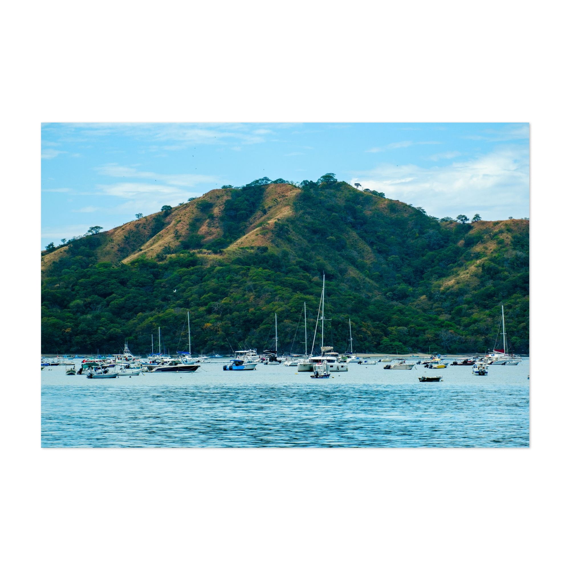Boats in Harbor at Playas Del Coco, Costa Rica - Coco Provincia de ...