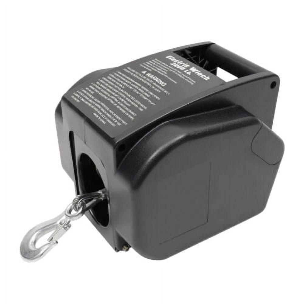 Boats Trucks Portable Electric Trailer Winch Remote Control Kit 12V DC ...