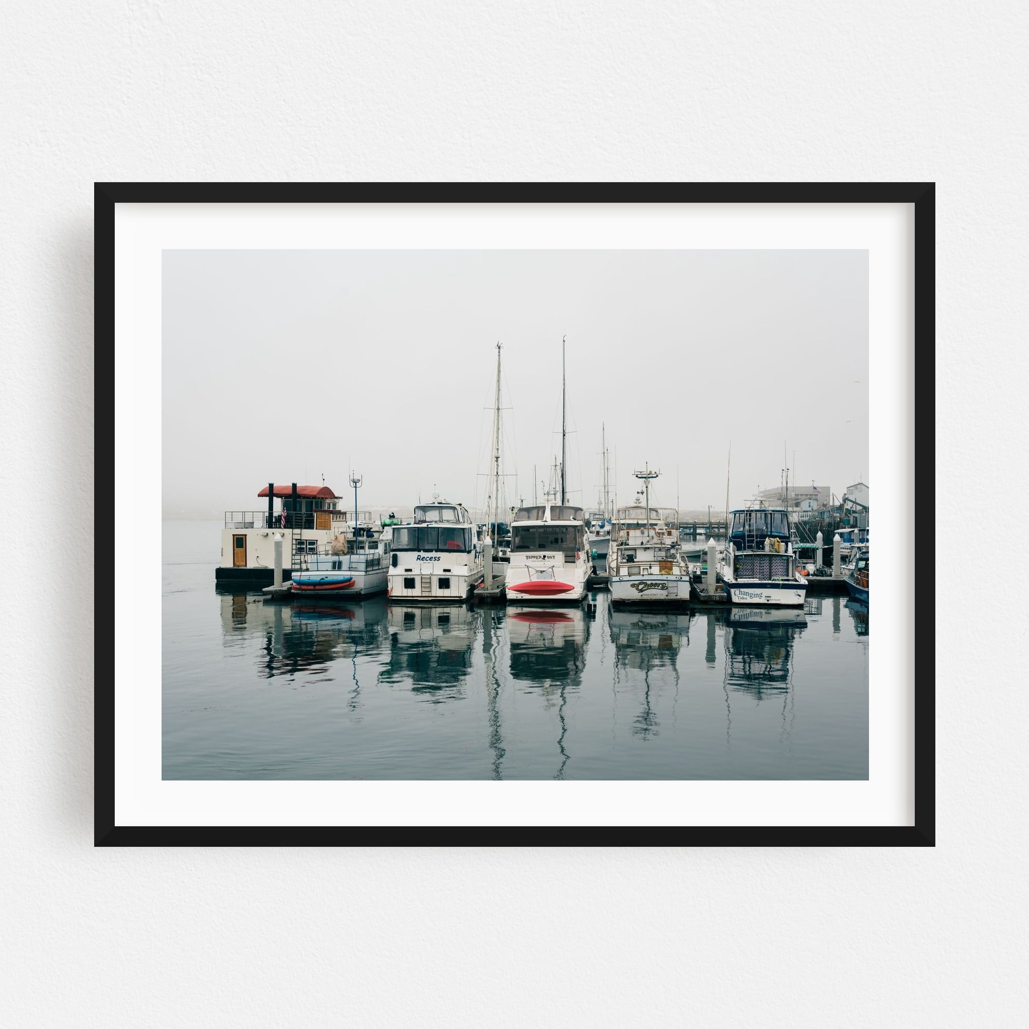 Boats in Morro Bay 01 - Morro Bay California Photography Harbor Boat ...