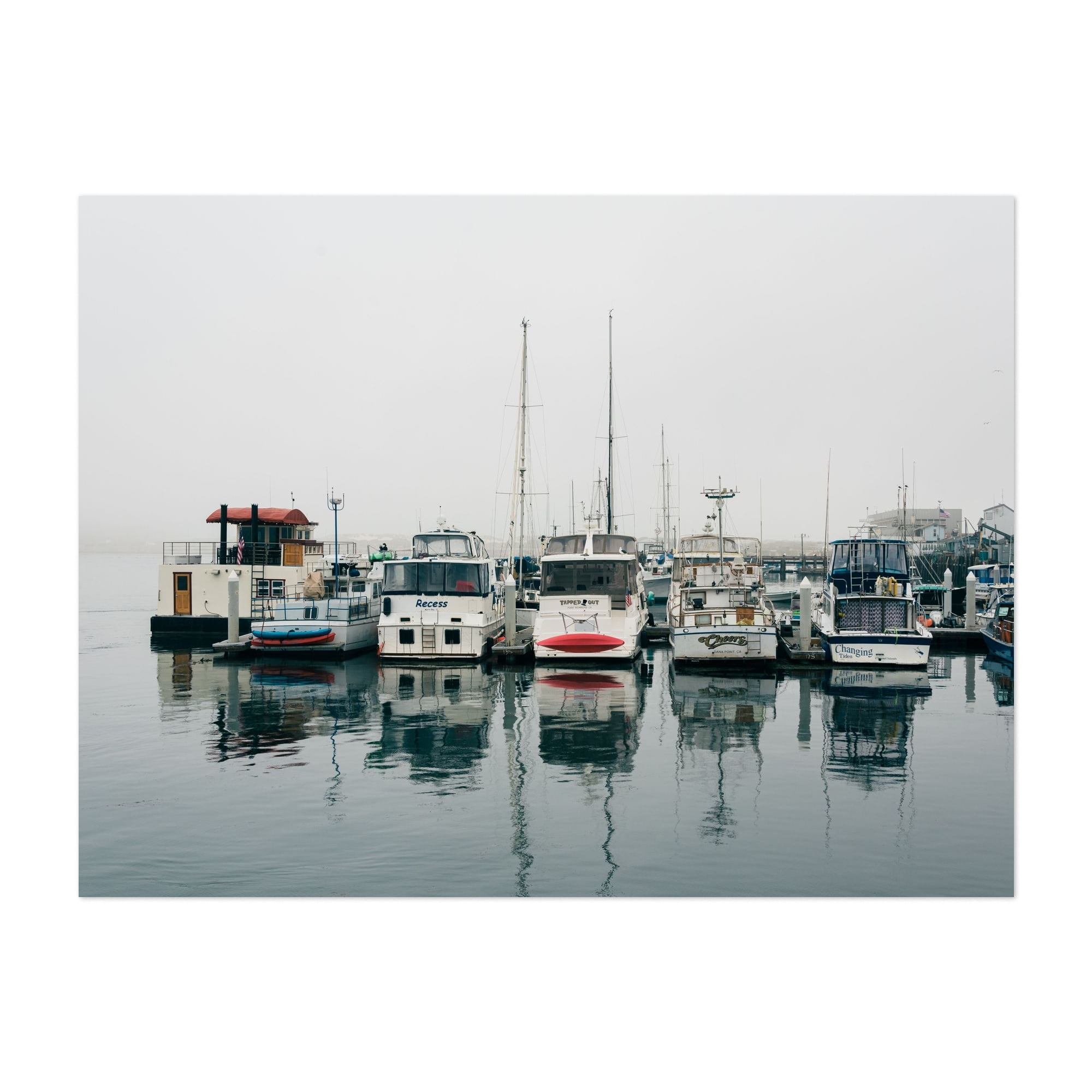Boats in Morro Bay 01 - Morro Bay California Photography Harbor Boat ...