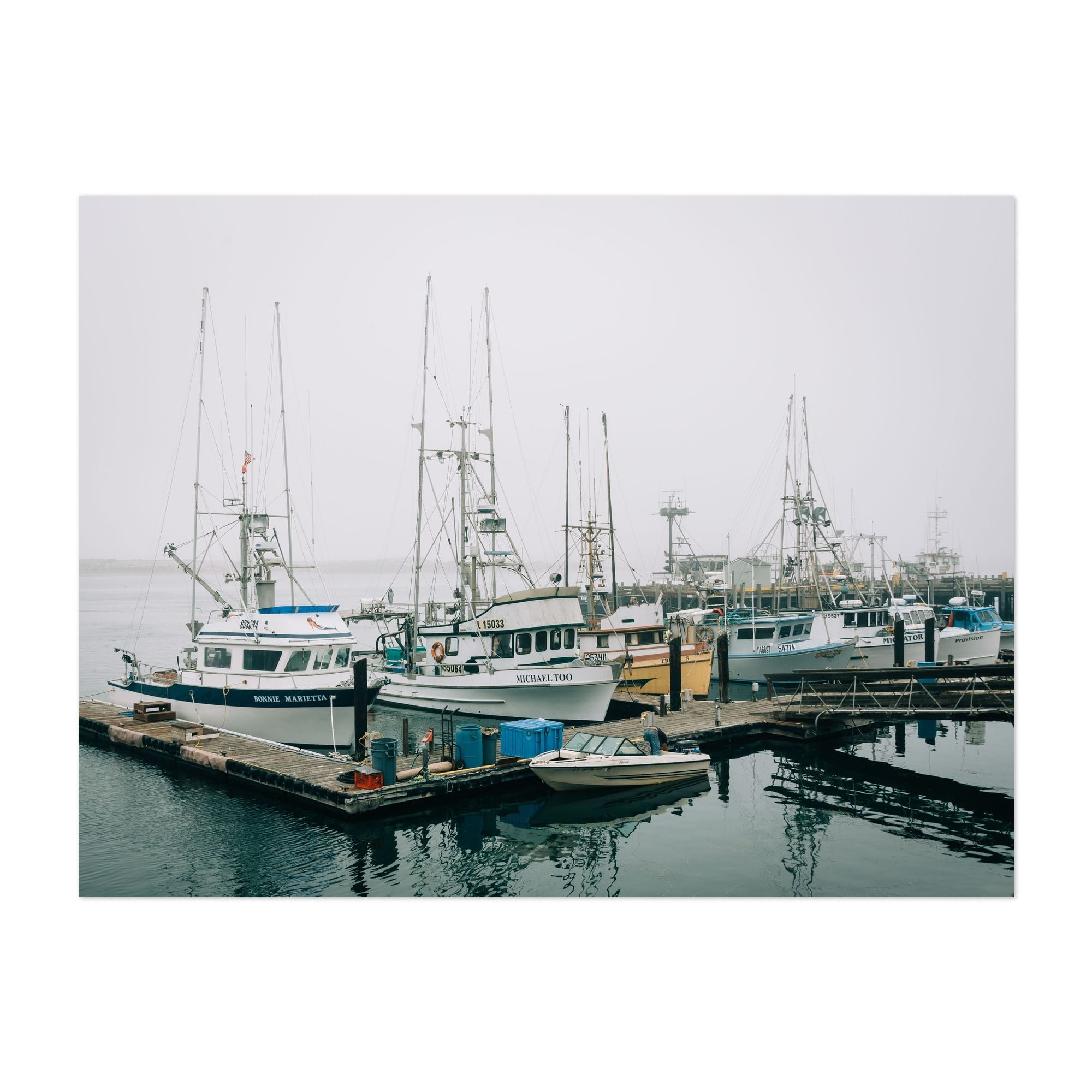 Boats in Morro Bay 05 - Morro Bay California Photography Harbor Boat ...