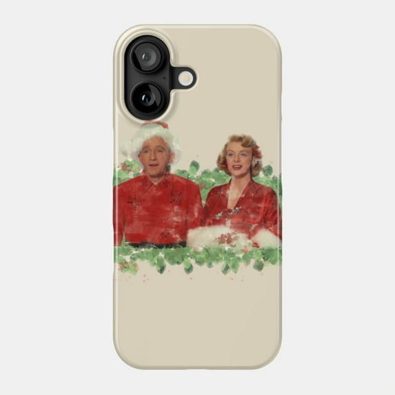 Bob & Betty from a Classic White Christmas Holiday Movie Case for ...