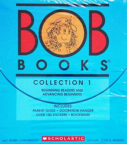 Bob Books Collection 1 Beginning Readers And Advanced Beginners (Blue ...