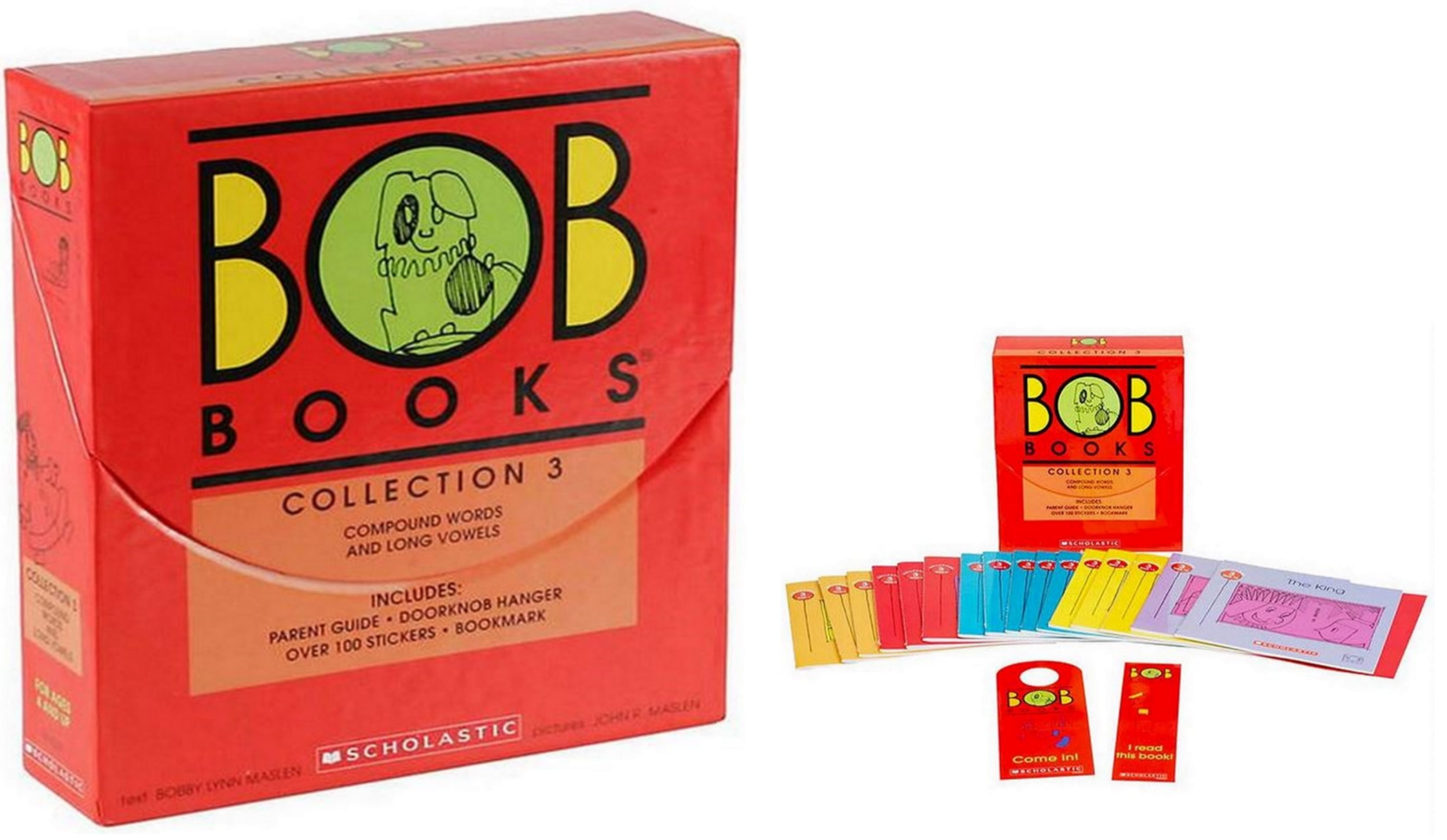Bob Books, Collection 3 Box Set : Compound Words And Long Vowels ...