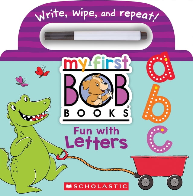 Bob Books My First Bob Books - Fun with Letters Wipe-Clean Board Book ...