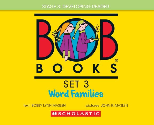 Pre-Owned Bob Books - Word Families Hardcover Bind-Up Phonics, Ages 4 ...