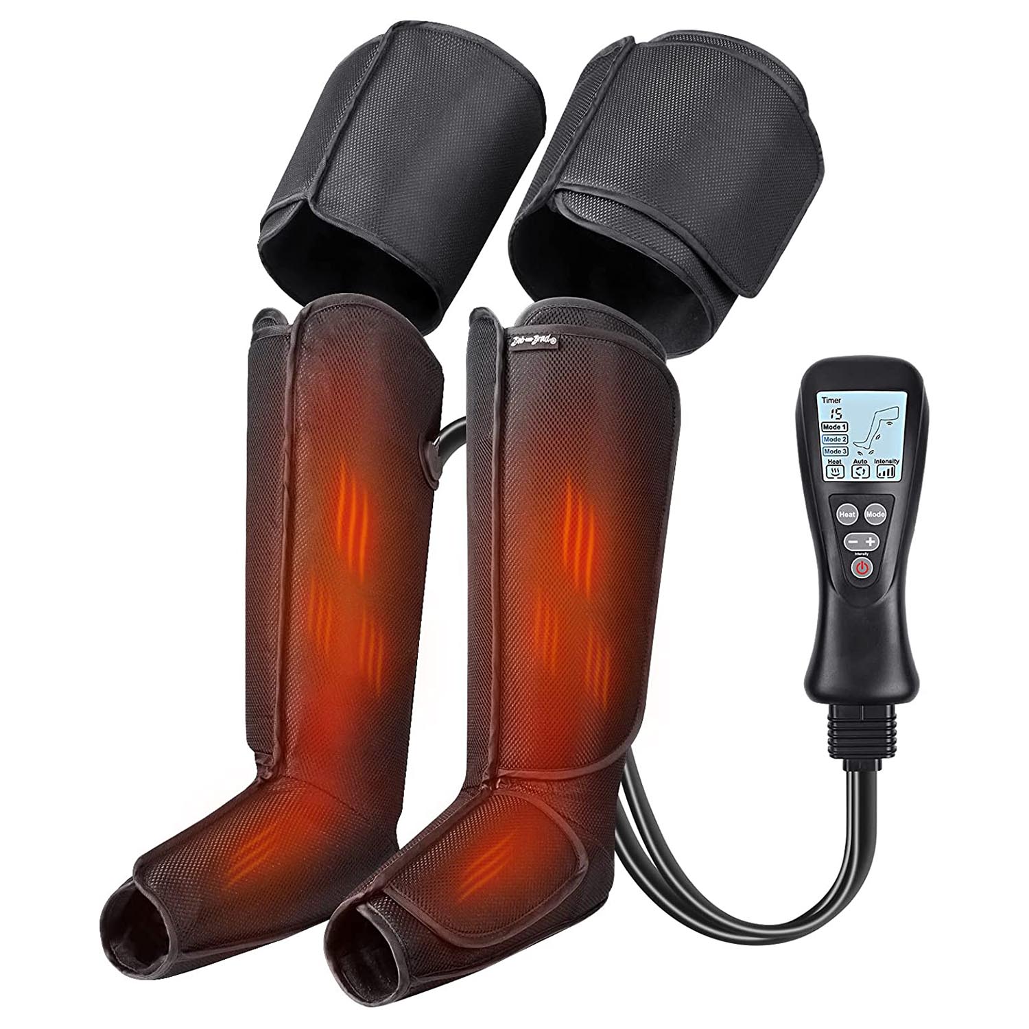 Arm and Leg Massager and Electric Compression Calf Wrap - Boosts ...