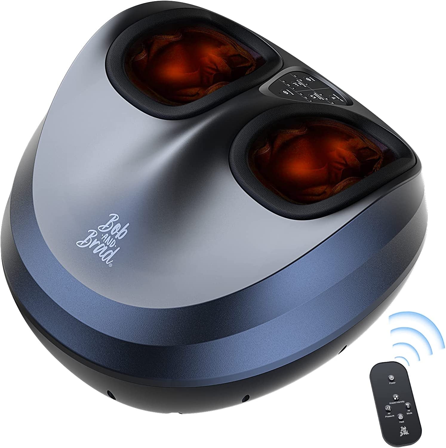 Bob & Brad Shiatsu Heat Foot Massager, Deep Kneading, 4 Levels, Fits ...