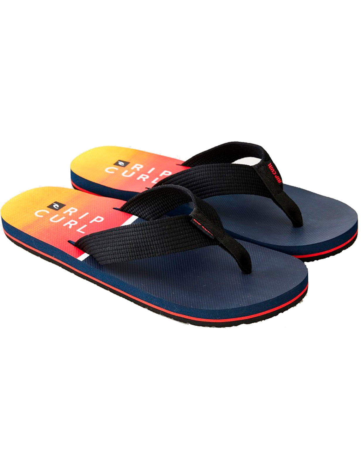 Bob Cush Flip Flops [Blue/Red] - Walmart.com