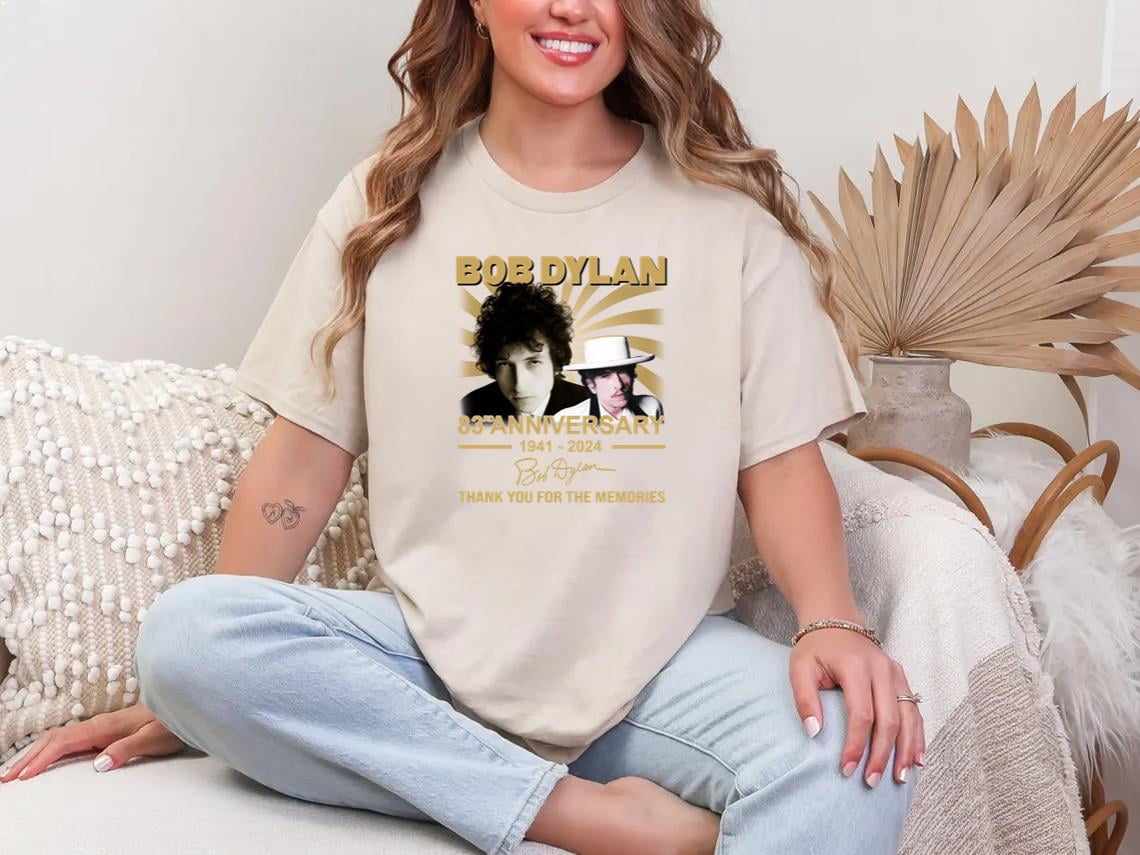 Bob Dylan 2024 Concert T-Shirt for Folk Rock Collectors and Fans, for men & women, up to size ...