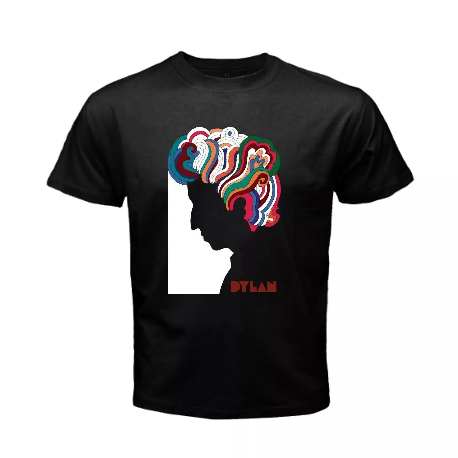 Bob Dylan Logo Milton Glaser T-Shirt Hot Trending Shirt Vintage Fan ...