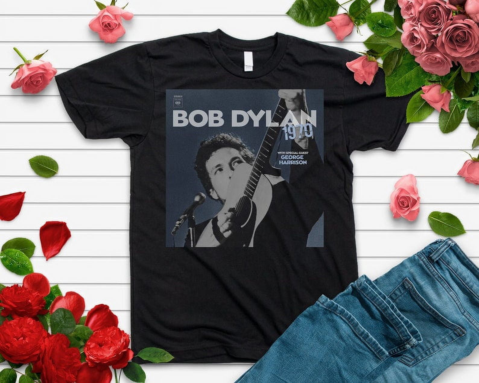 Bob Dylan Retro Colors T-Shirt, Funny Bob Dylan Shirt, Music Band Shirt ...