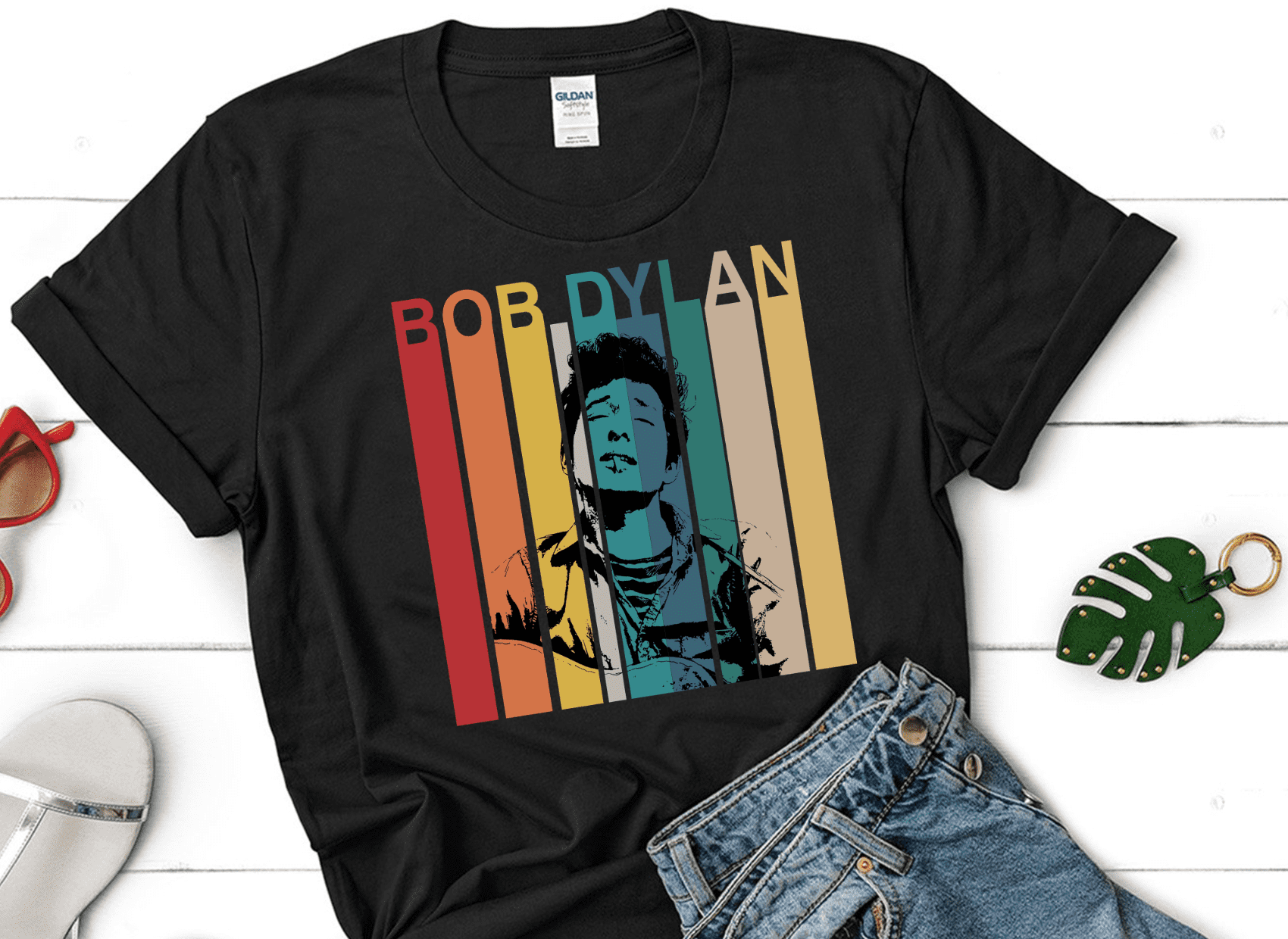 Bob Dylan Retro Vintage T-Shirt, Bob Dylan Shirt, Music Vintage Shirt ...