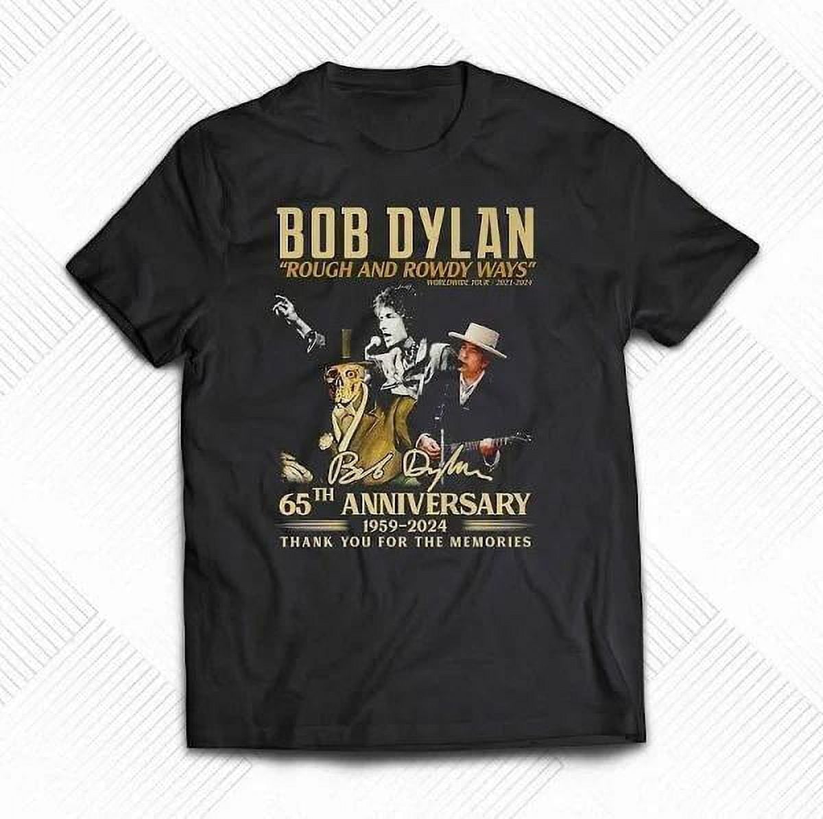 Bob Dylan Rough And Rowdy Ways Worldwide Tour 2021-2024 T-shirt great ...