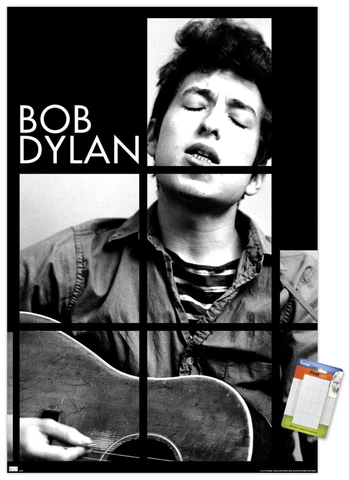 Bob Dylan - Singing Wall Poster, 14.725" x 22.375" - Walmart.com