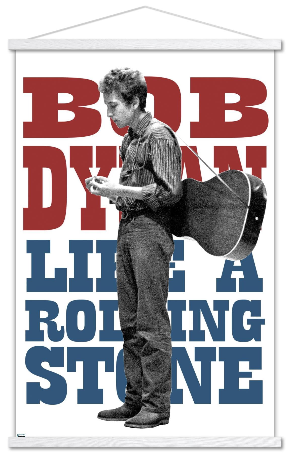 Bob Dylan - Standing Wall Poster with Magnetic Frame, 22.375" x 34 ...