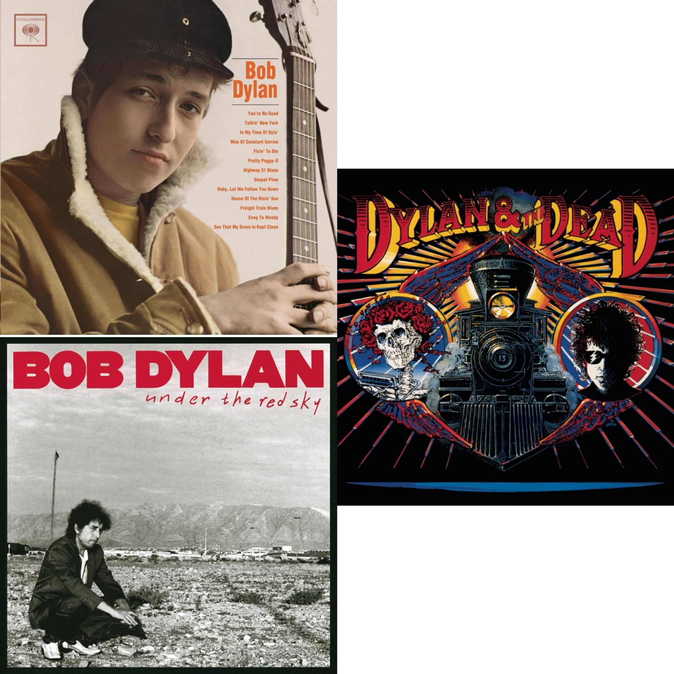 Bob Dylan & Under The Red Sky & Dylan & The Dead [CD Bundle] - Walmart.com