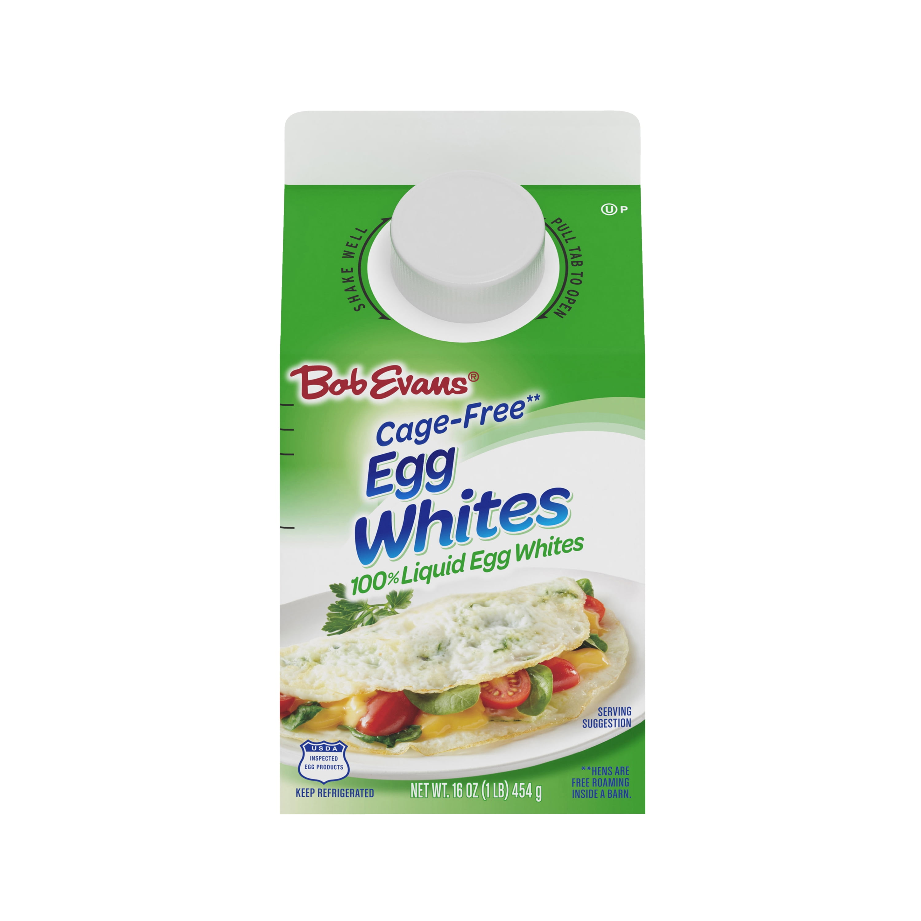 Egg White Carton